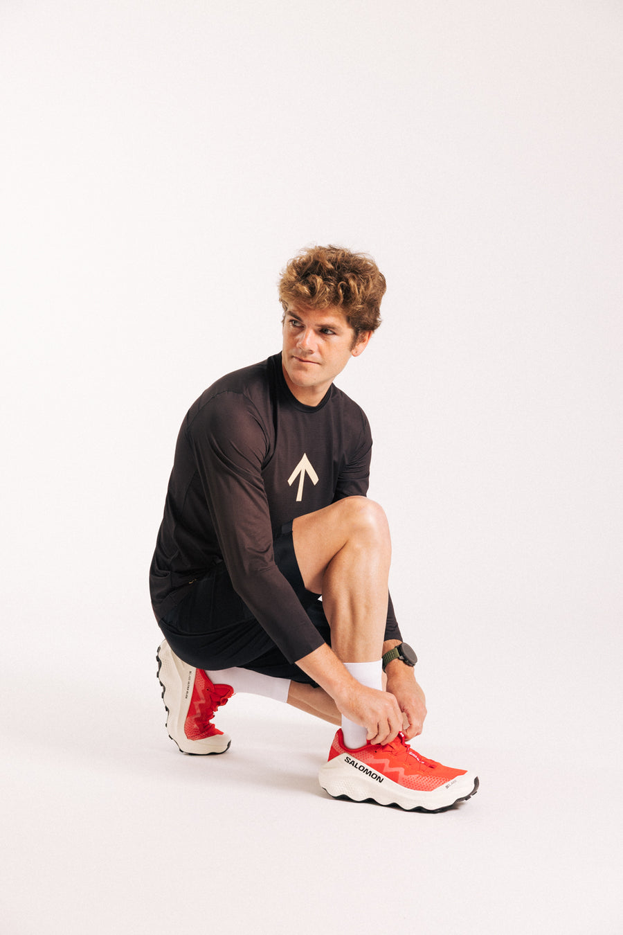 AROW Lightweight Long Sleeve - Meteorite and Golden Haze – Chance Running